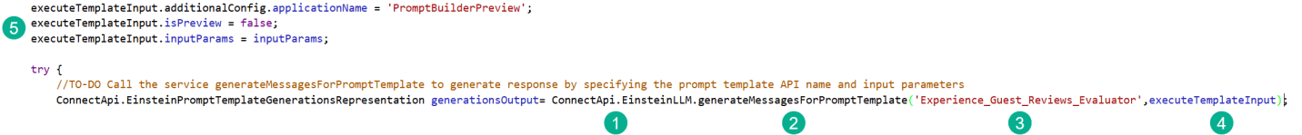 How to Finish Exercise 3: Invoke a Prompt Template from an Apex Class ...